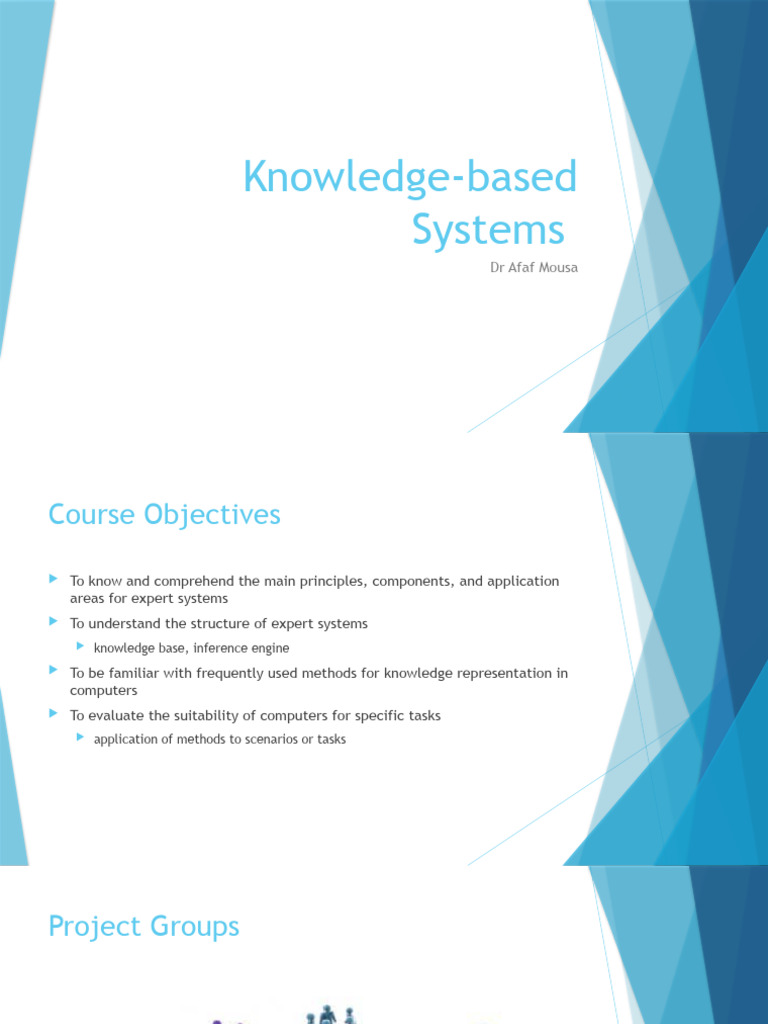 Kbs-Lec 1 | PDF | Expert | Knowledge