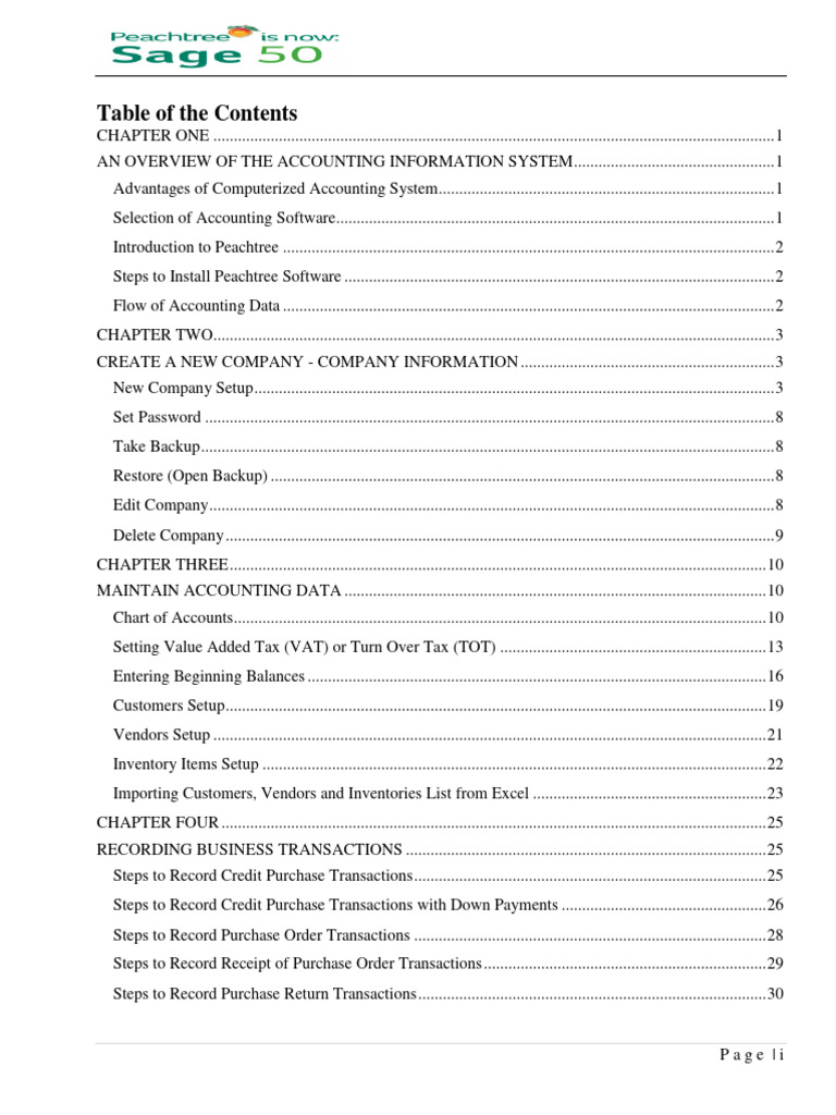 Peachtree Training Manual - Final | PDF | Debits And Credits | Value ... Peachtree Training Manual - Final | PDF | Debits And Credits | Value ...