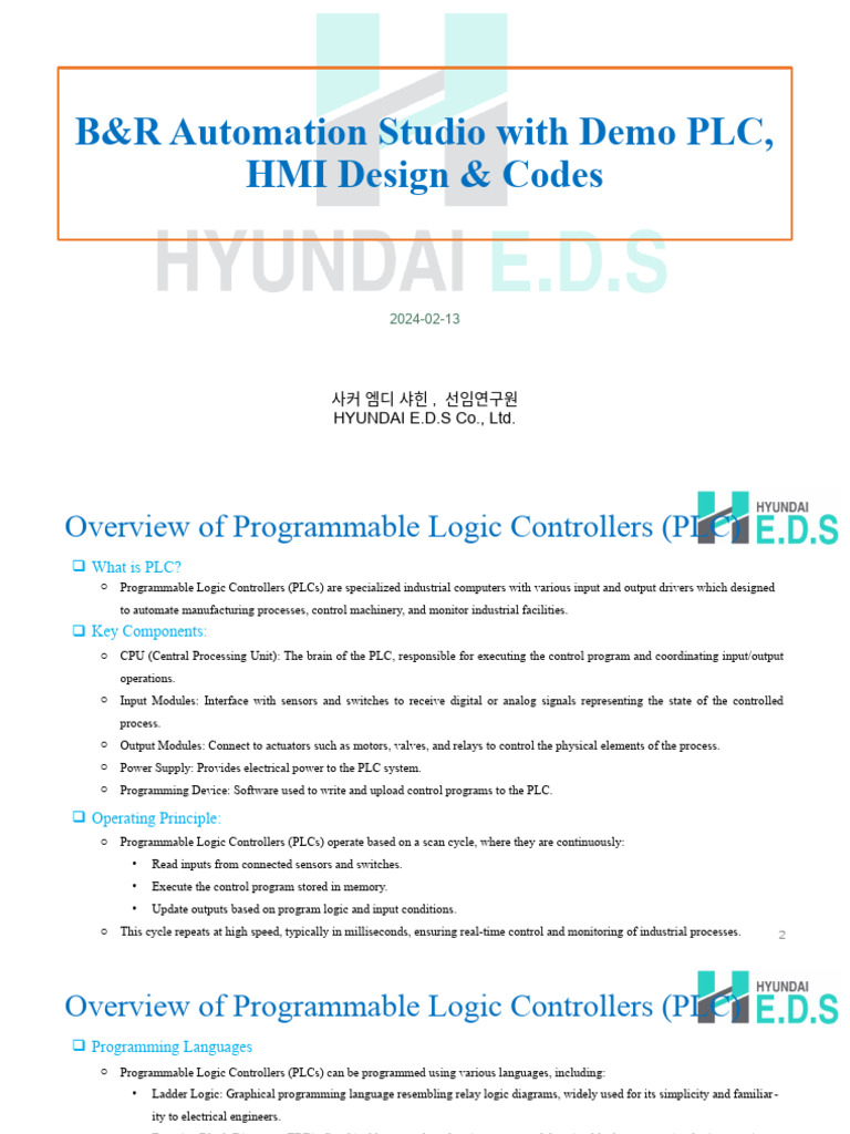 B&R HMI Design and Program | PDF | Programmable Logic Controller ...