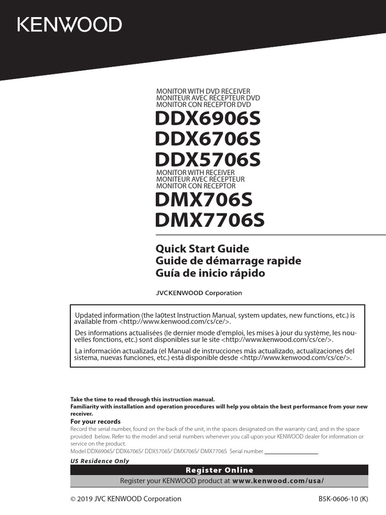 B5K-0606-10 Kenwood Manual | PDF | I Phone | I Pod