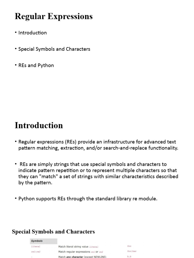 UNIT-4 (Regular Expressions) | PDF | Regular Expression | String (Computer Science)