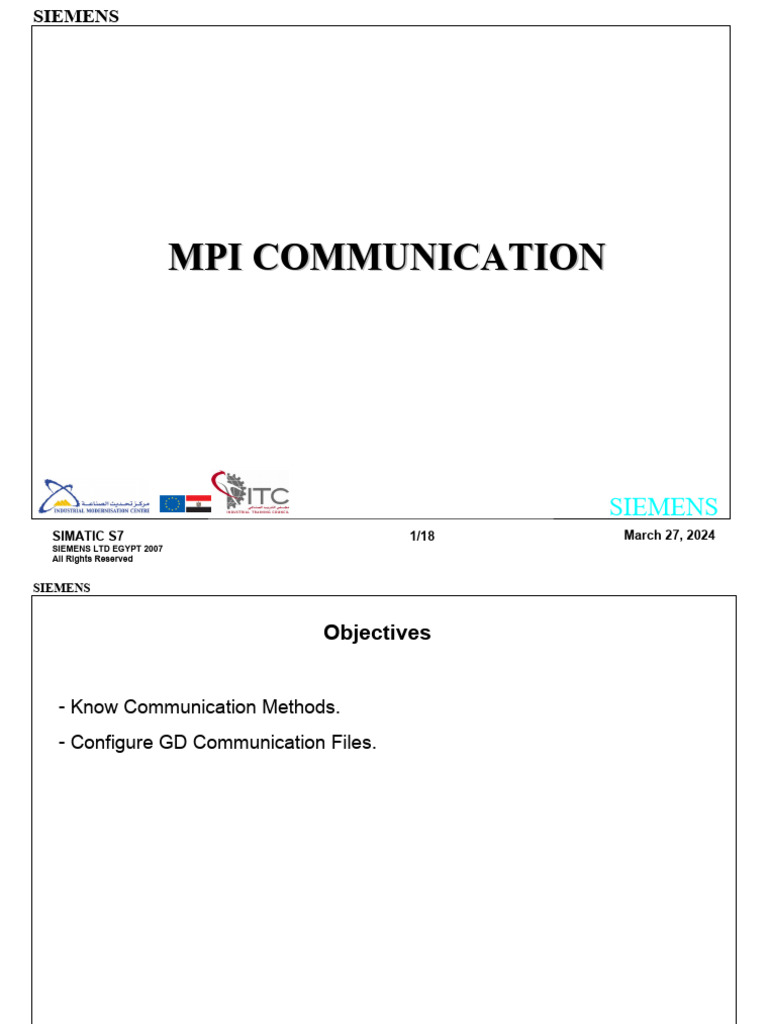 18_MPI communication | PDF | Message Passing Interface | Bit Rate 18_MPI communication | PDF | Message Passing Interface | Bit Rate
