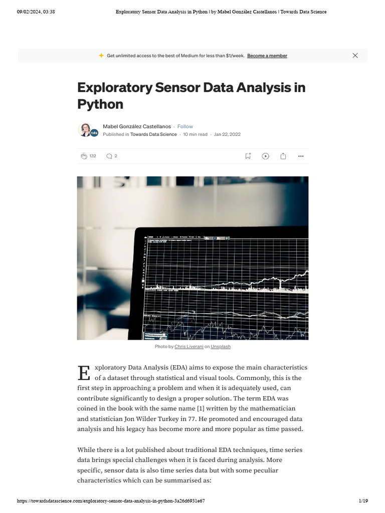 Exploratory Sensor Data Analysis in Python - by Mabel González ...