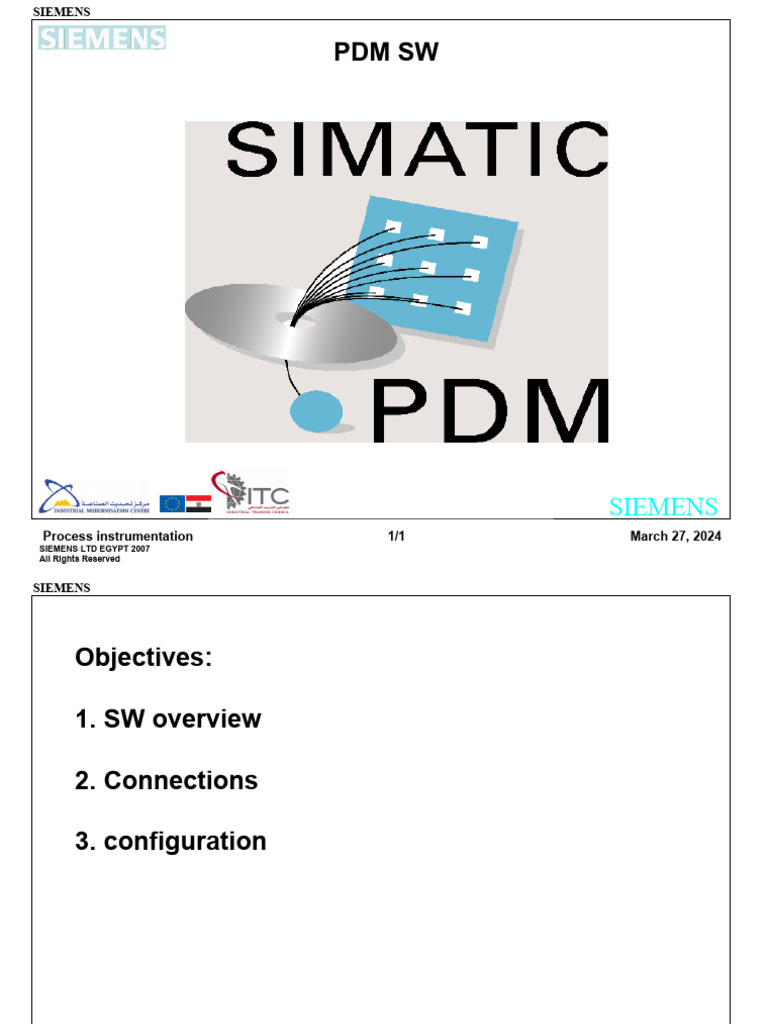 Simatic PDM | PDF | Instrumentation | Computer Engineering