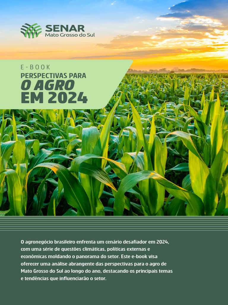 Ebook - Perspectivas para o Agro em 2024 | PDF | Agricultura | Milho