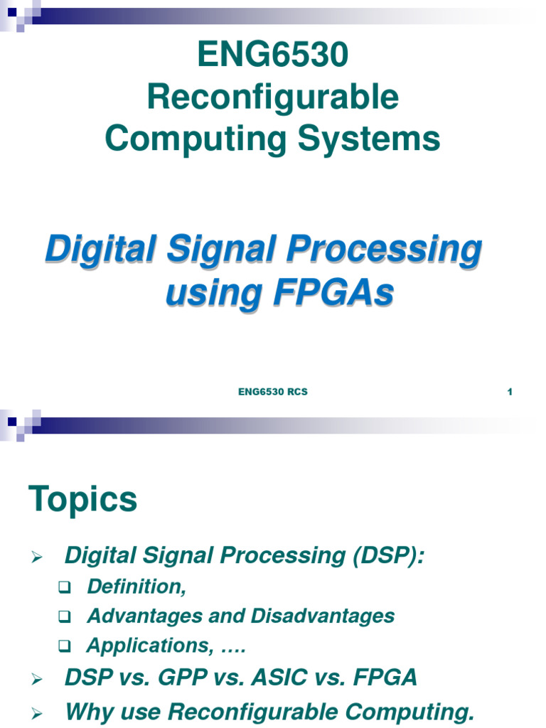DSP and FPGA | PDF
