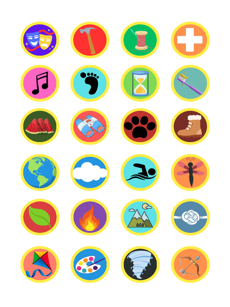 Insignias Scout | PDF