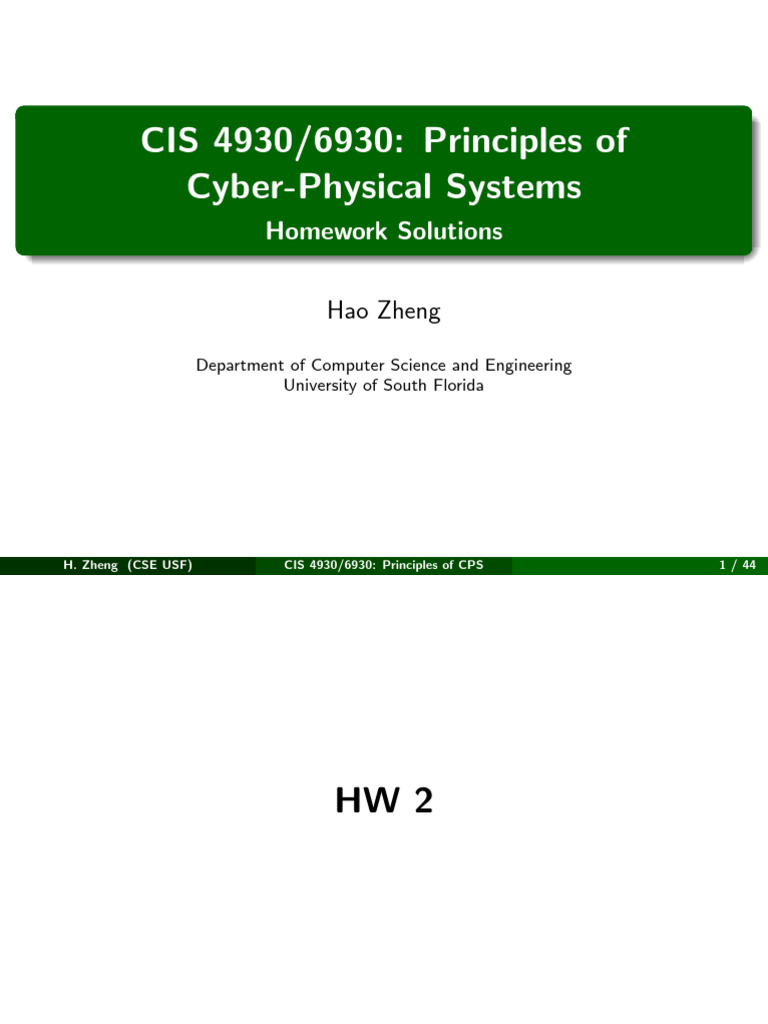 hw-sol | PDF | Traffic Light