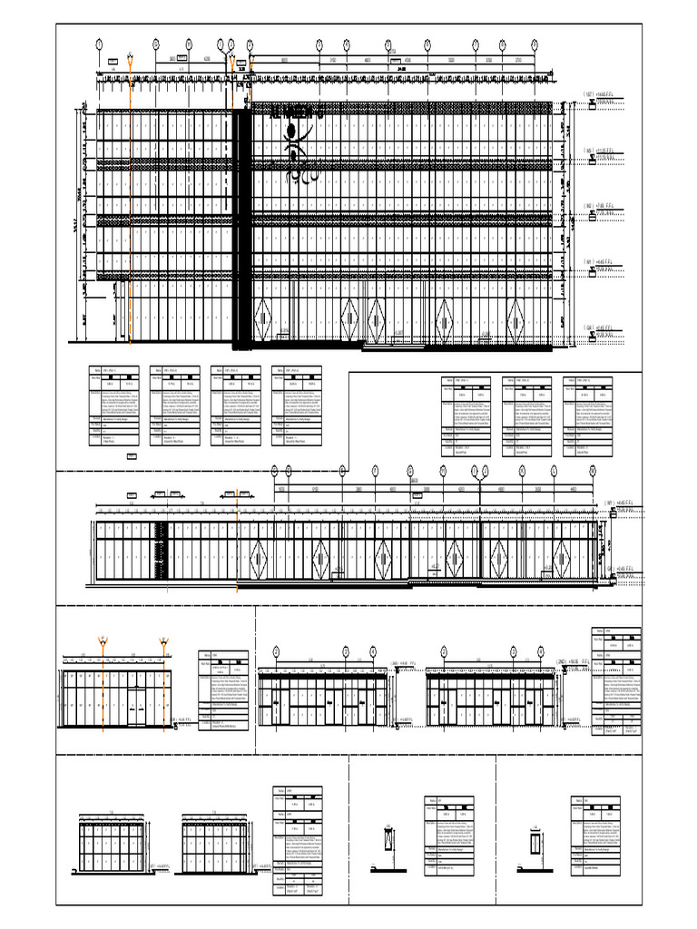 A46 - CURTAIN WALL SCHEDULE - 01-Model | PDF