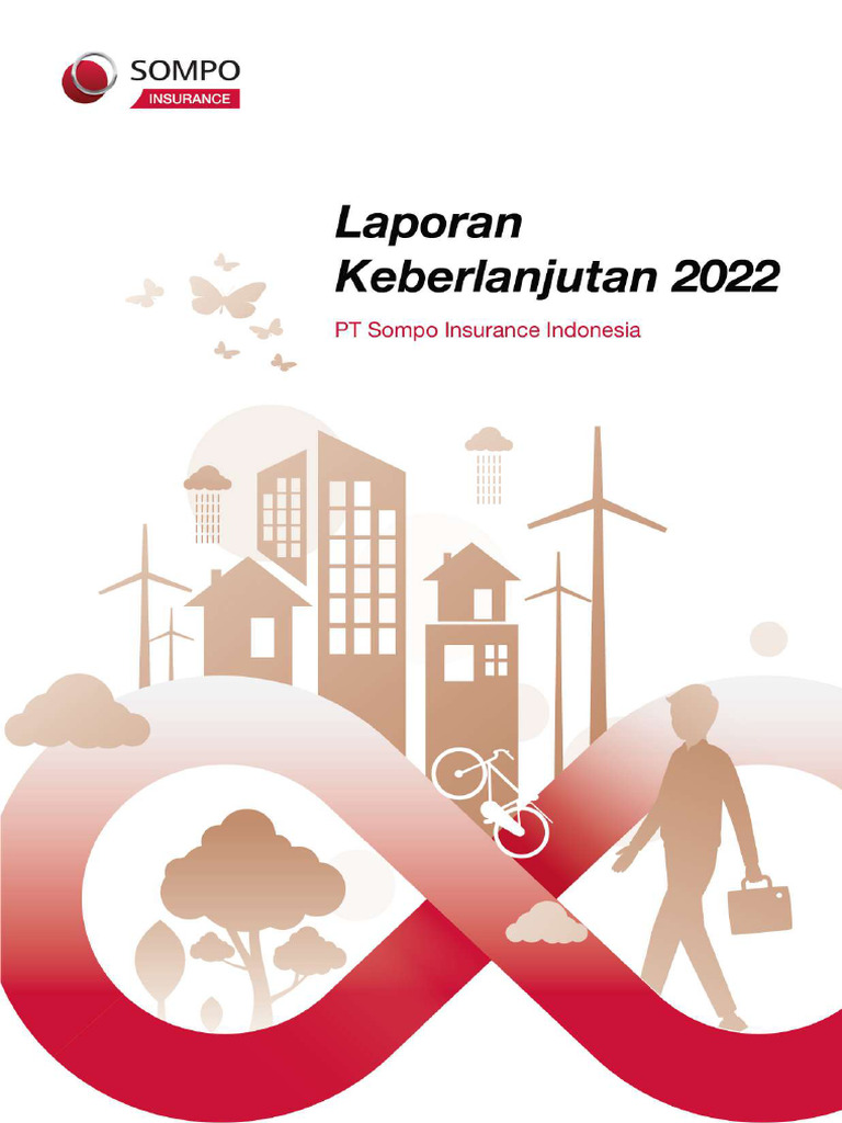 PT Sompo Insurance Indonesia - Laporan Keberlanjutan 2022 | PDF | Karier & Perkembangan | Bisnis