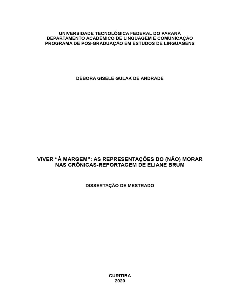 Cronicas Reportage Me Liane B Rum | Download grátis PDF | Urbanização ...