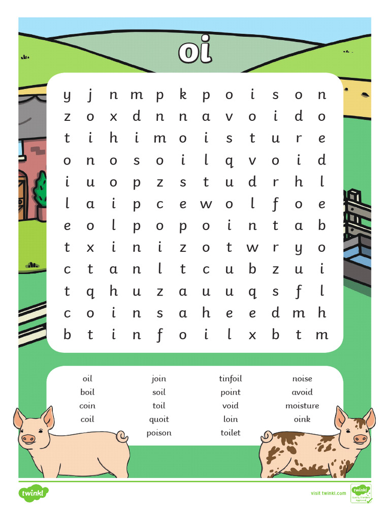 Oi Word Search | PDF