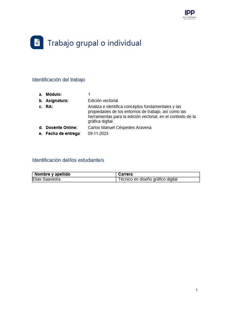 T1 M1 Edicion Vectorial | PDF | Informática | Software