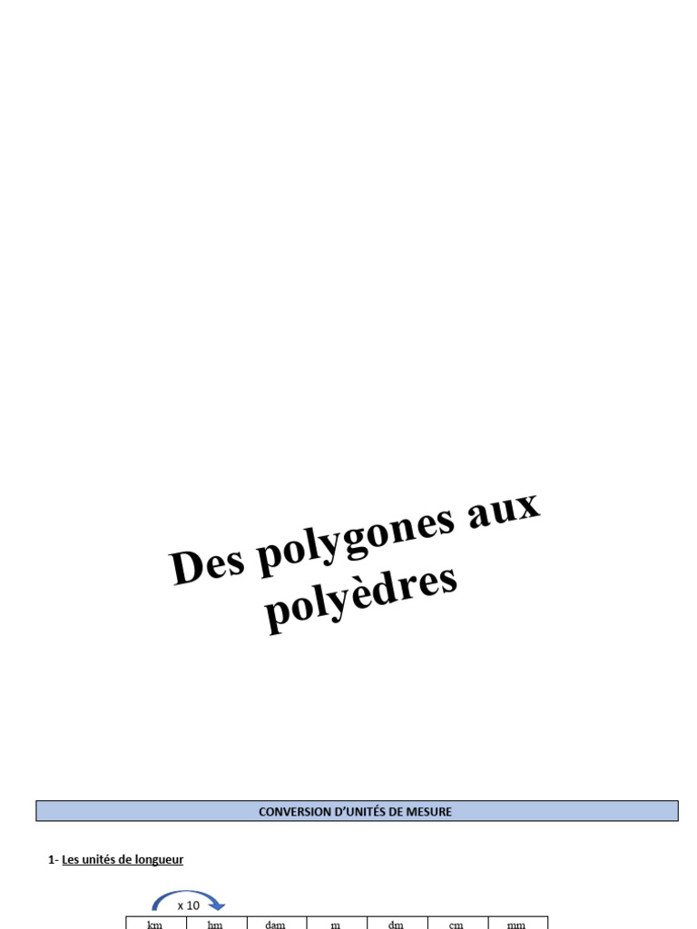 Chapitre 4 ( 1ere Partie ) | PDF | Polygone | Triangle