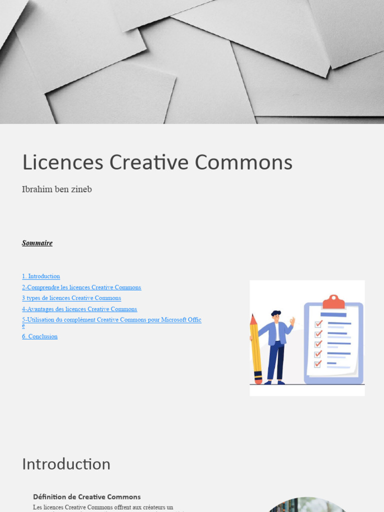 Licences Creative Commons | PDF | Licence Creative Commons | Creative ...
