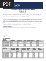 Schads Pay Guide From July 2023 | PDF | Overtime | Employment