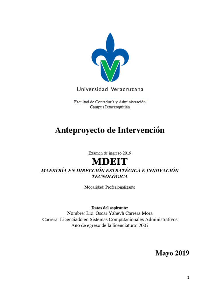 Formato Anteproyecto de Investigacion V4 | PDF | Innovación | Diseño