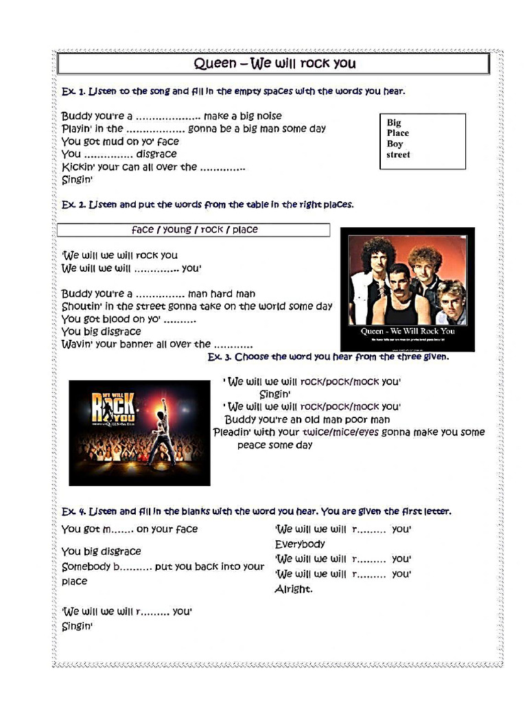 We Will Rock You | PDF