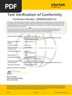 ASTA Type Test Certification Overview | PDF | Quality Assurance ...