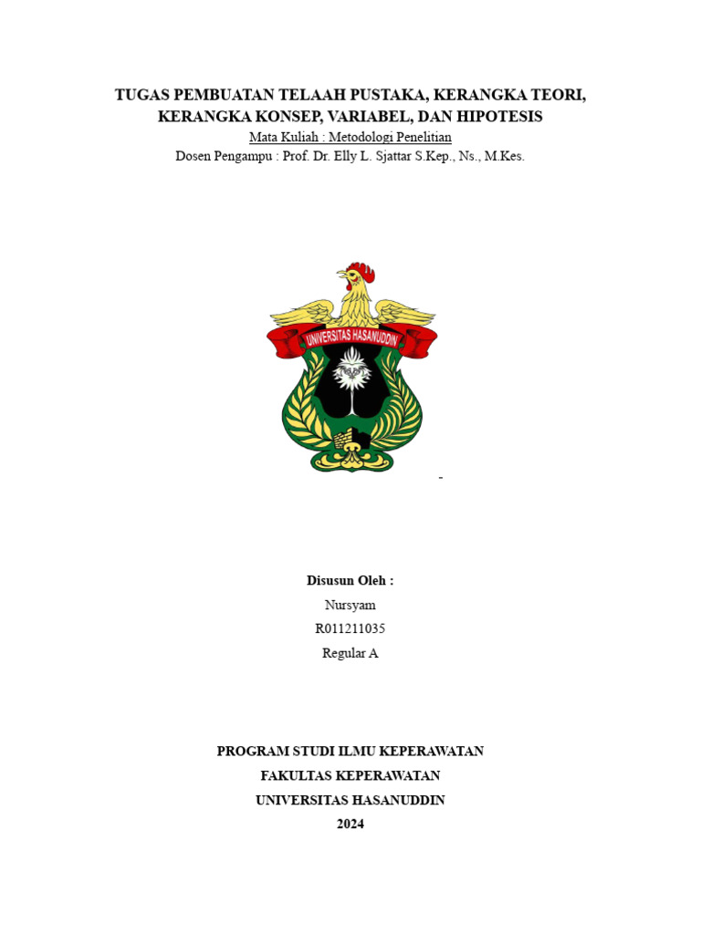 Telaah Pustaka | PDF