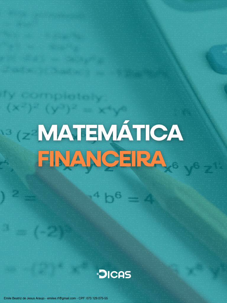 Matemática Financeira | PDF | Fluxo de caixa | Sequência