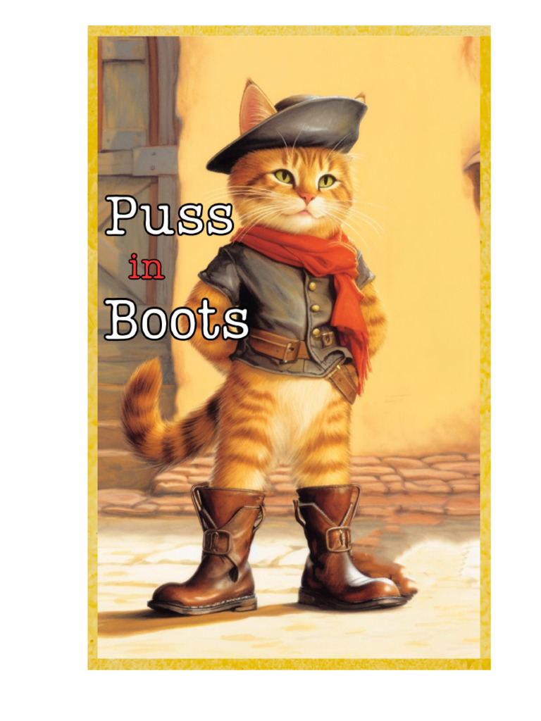 Puss in Boots-Book | PDF