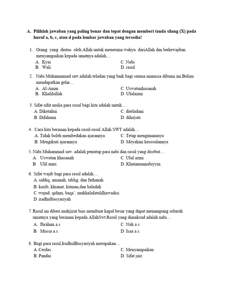 Pas PAI KLS 8 2022 Edit | PDF