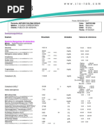 Precios de Exámenes en Laboratorio Raly | PDF | Química | Nutrición