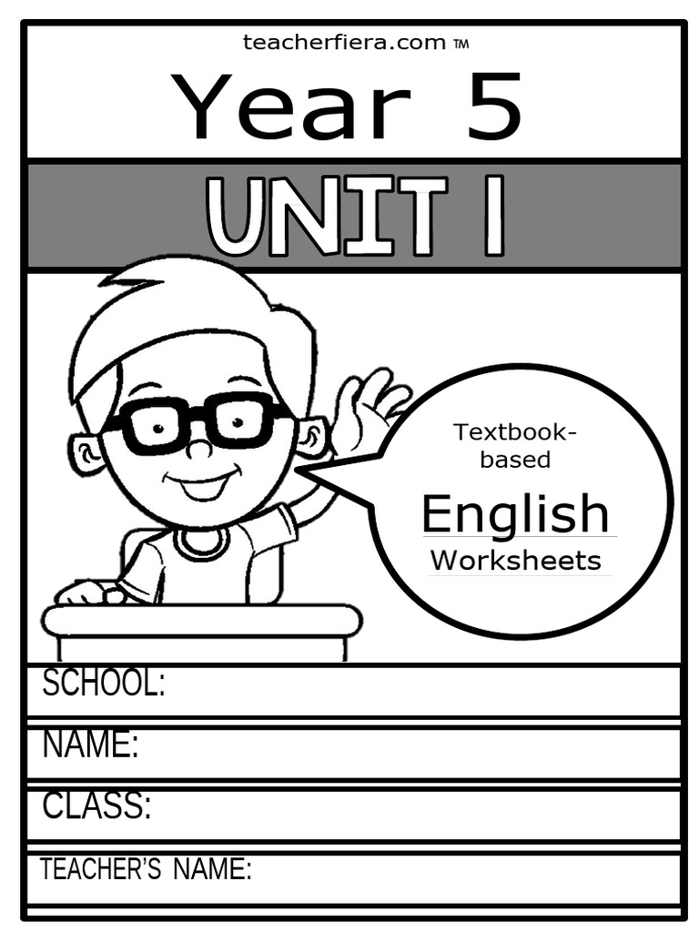 Worksheets English Year 5 SK | PDF | Plural | Adjective