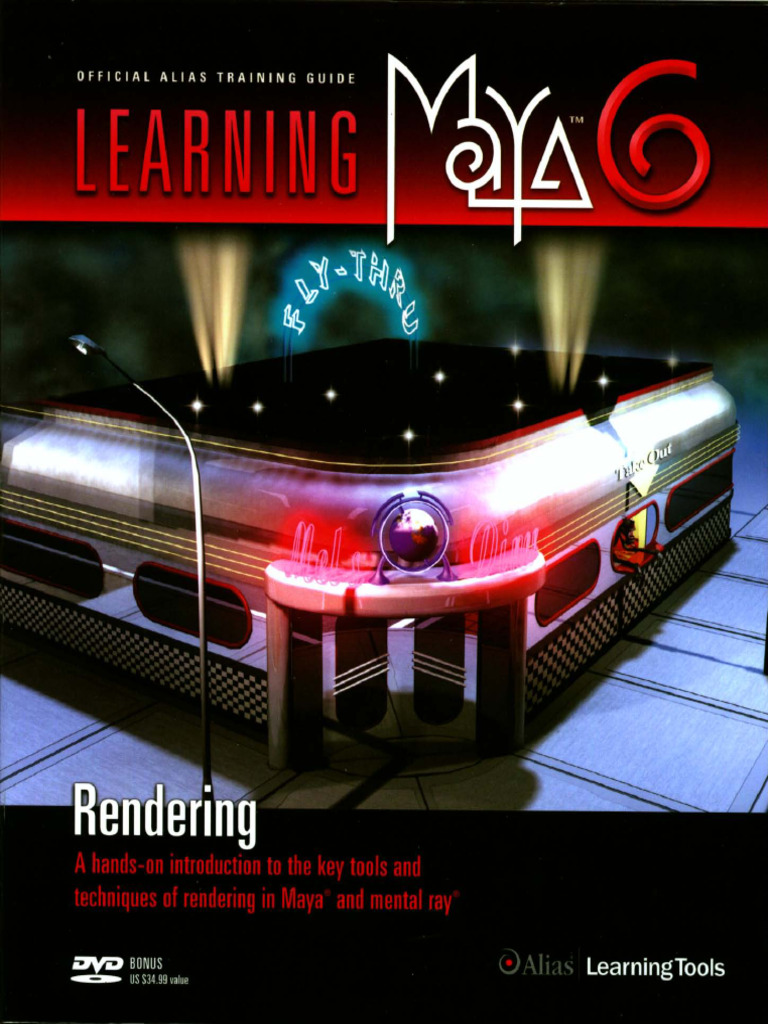 Alias - Learning Maya 6 - Rendering-Sybex (2004) | PDF