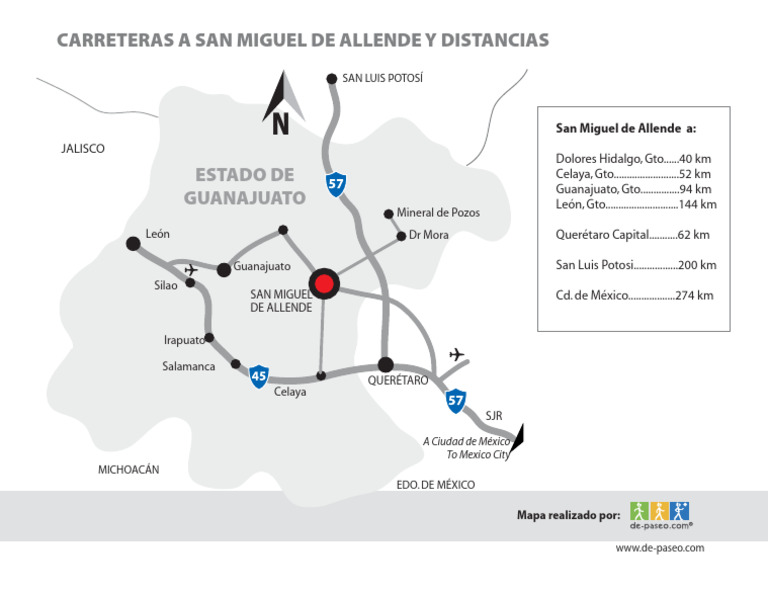 Mapa San Miguel | PDF