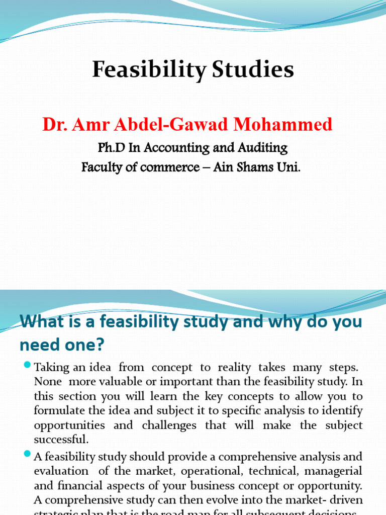 Chapter 1 | PDF | Feasibility Study | Investing