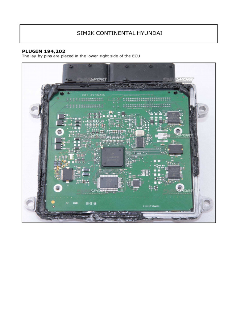 Continental Sim2k Hyundai | PDF | Technology & Engineering