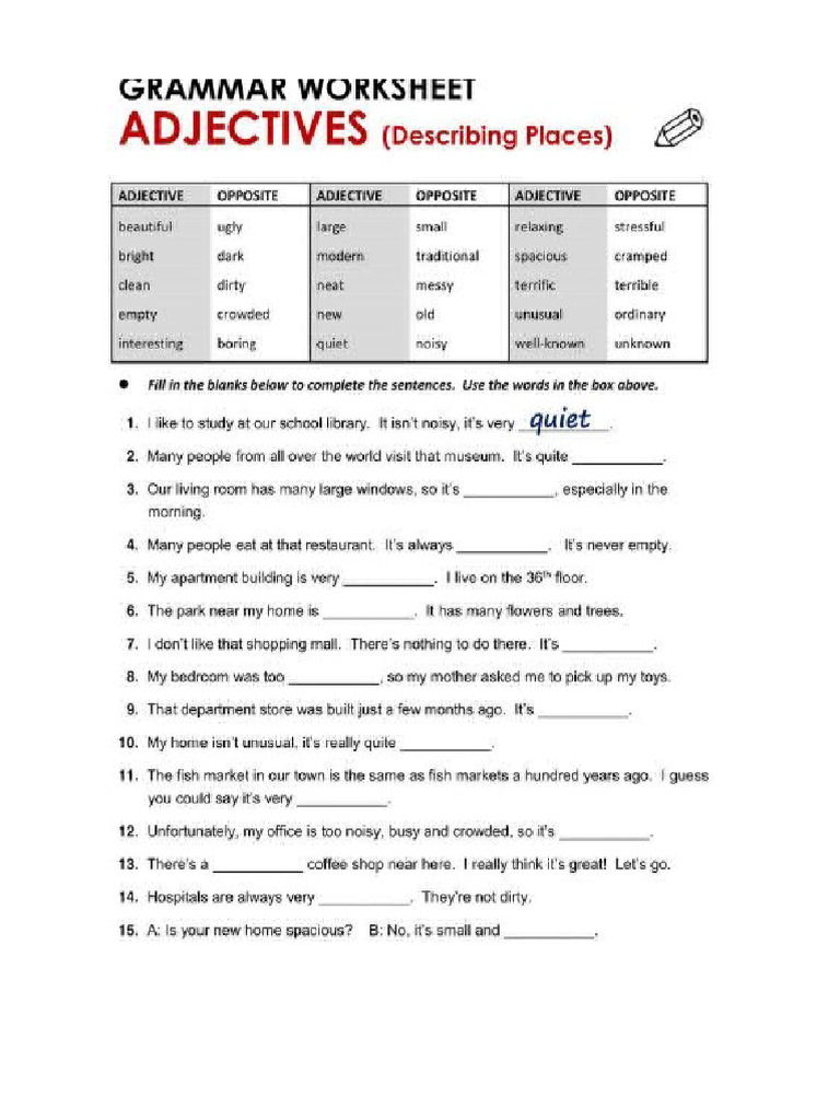 adjetives posesives | PDF