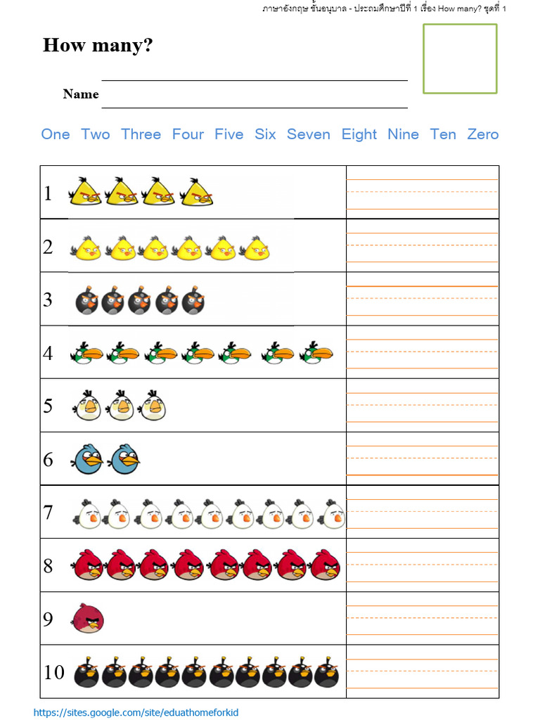 Counting Numbers for Kids | PDF | Games & Activities