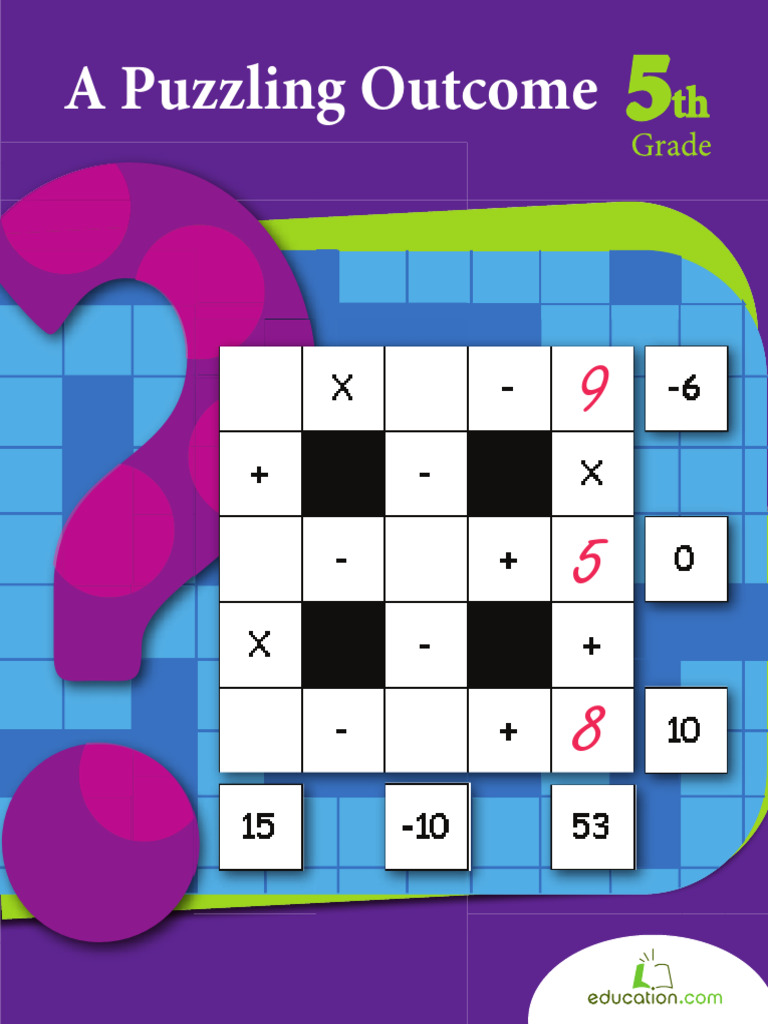 5th - A Puzzling Outcome Workbook | PDF