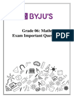 BODMAS Questions | PDF | Mathematics