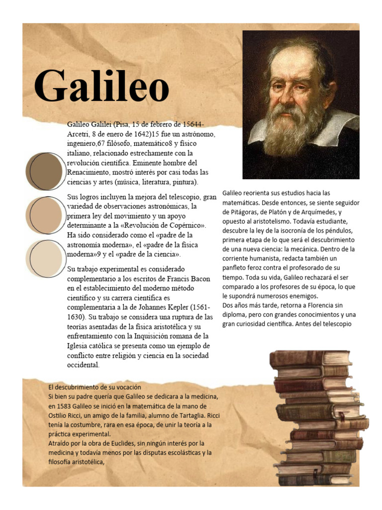 Galileo Galilei | PDF | Galileo Galilei | Science