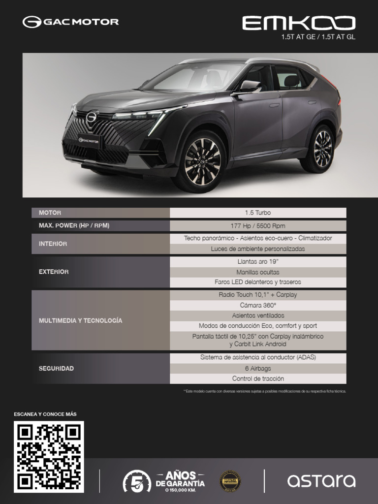 Ficha Emkoo FT-9 2024 | PDF