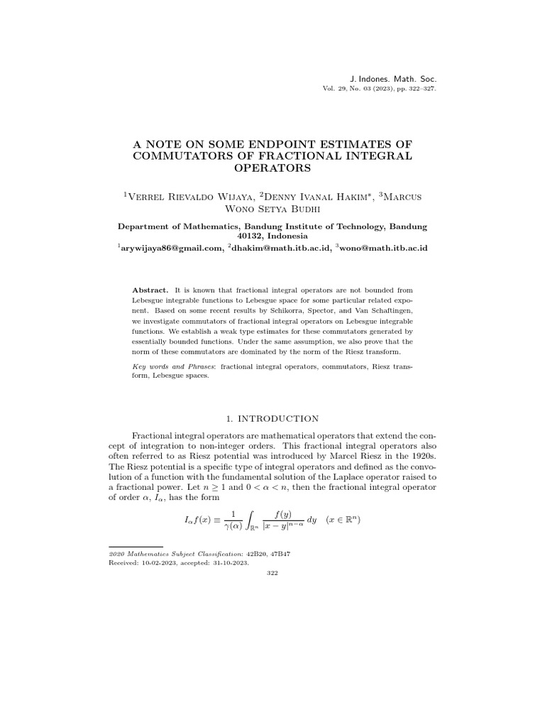 A Note On Some Endpoint Estimates Of Commutators Of Fractional Integral