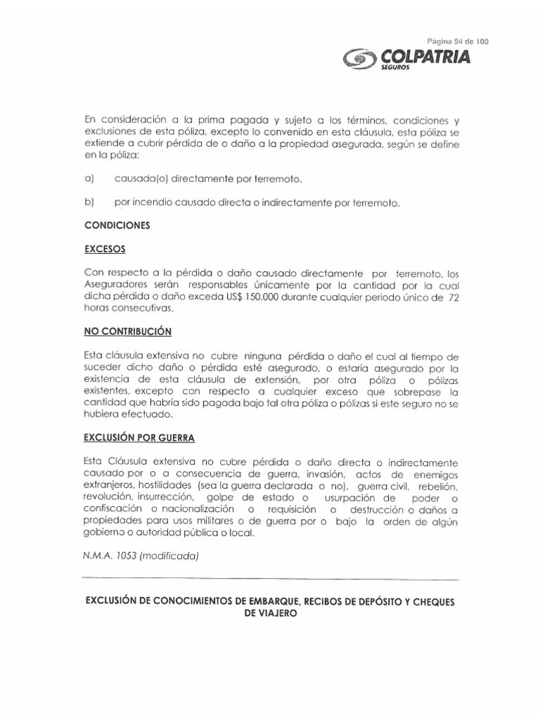 2 Texto de Condiciones Generales | PDF