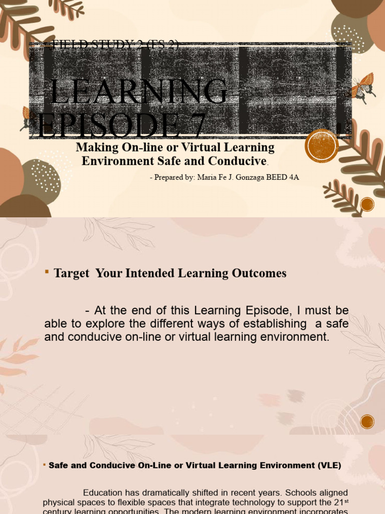 Safe Virtual Learning Tips | PDF | Educational Technology | Learning