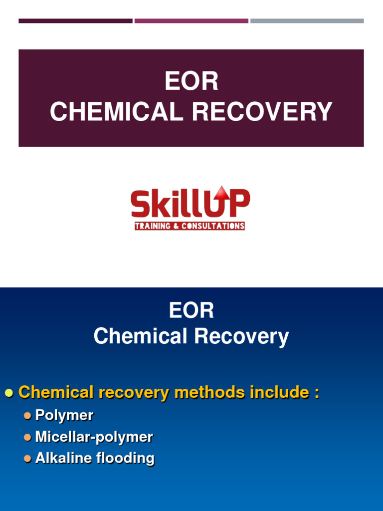 EOR Chemical Recovery | PDF | Science & Mathematics