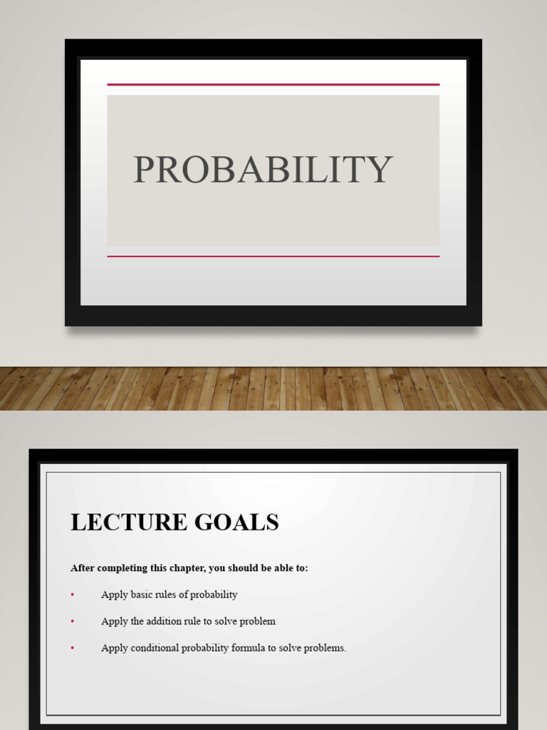 Probability | Download Free PDF | Probability | Applied Mathematics