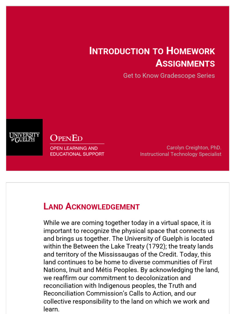 Gradescope Homework Assignments | PDF | Computing | Software