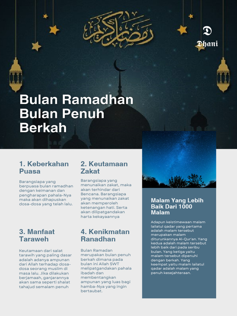 Buletin Bulan Ramadan | PDF