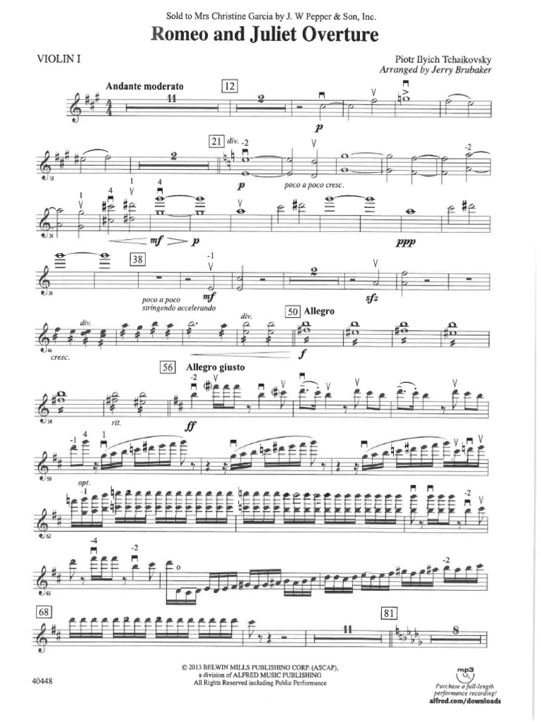 Romeo Juliet Strings | PDF