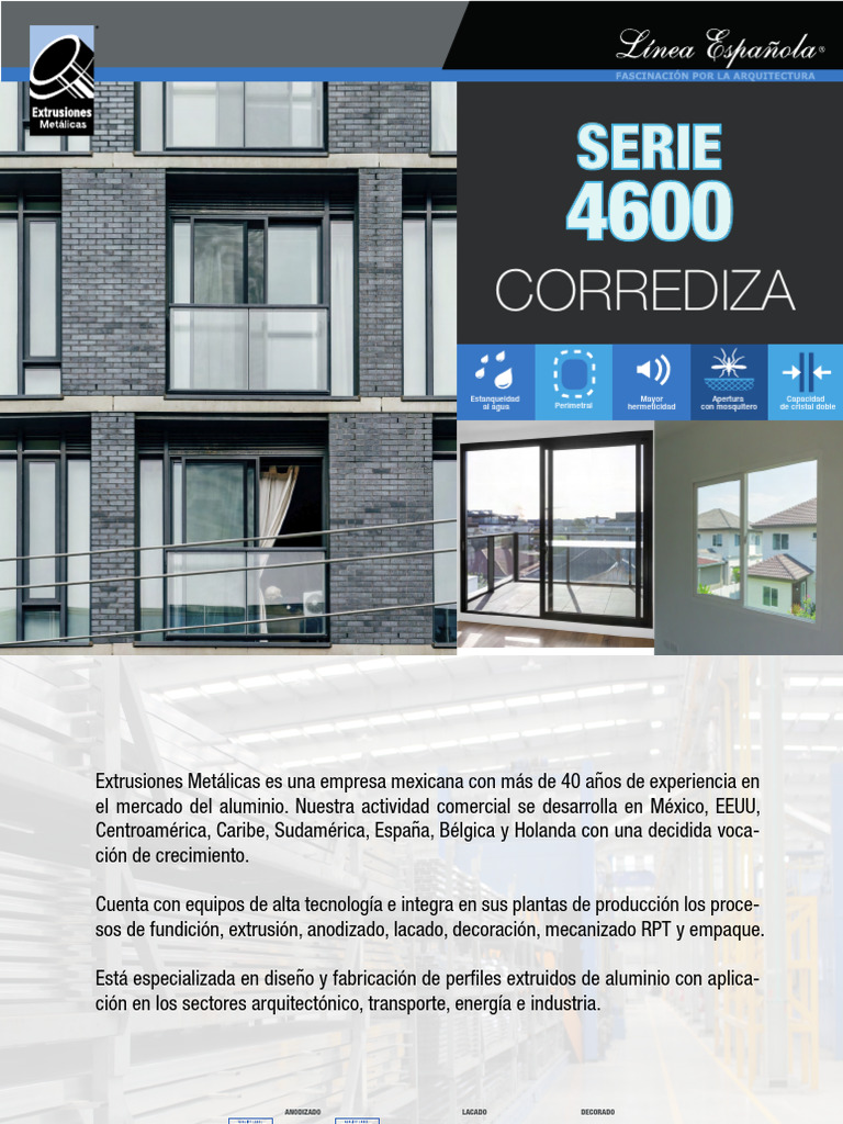 Catalogo Serie 4600 Web 2023 | PDF | Tornillo | Materiales de construcción