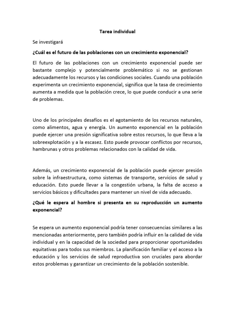 tarea individual | PDF