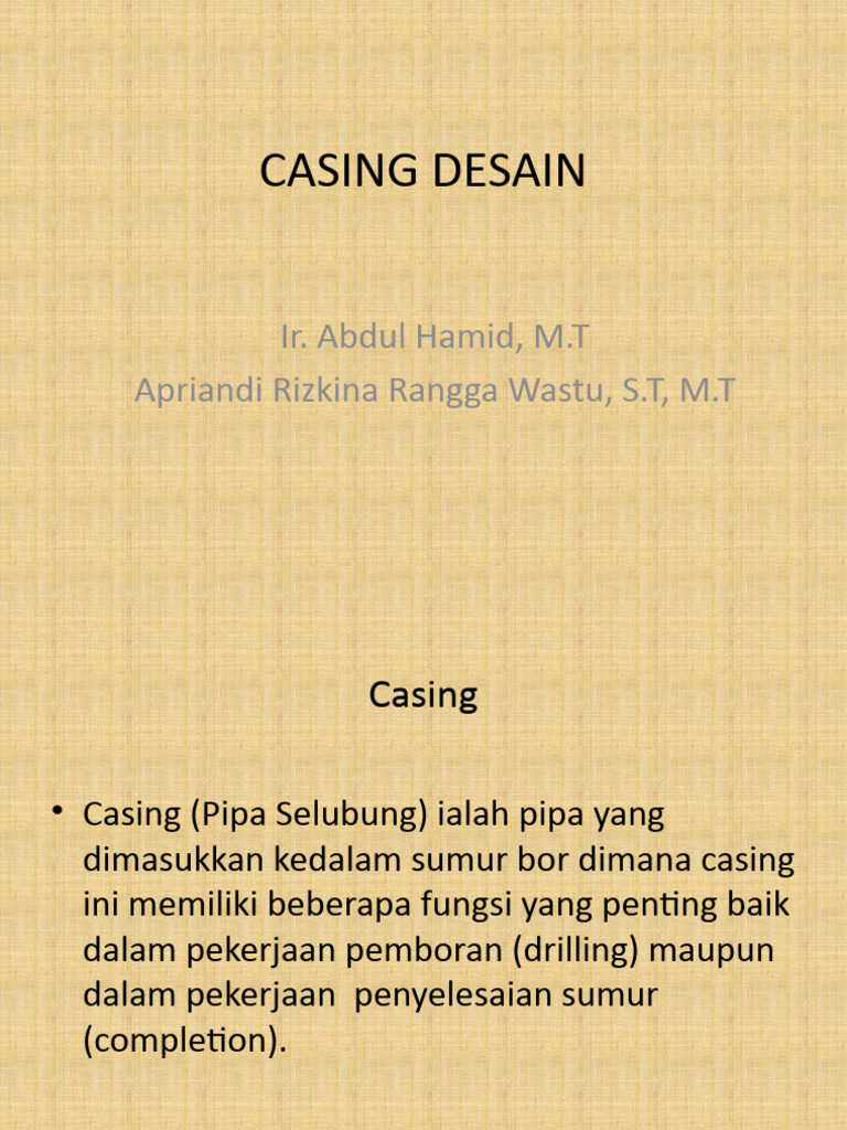 BAB 5 Casing Desain | PDF | Griya & Taman | Sains & Matematika